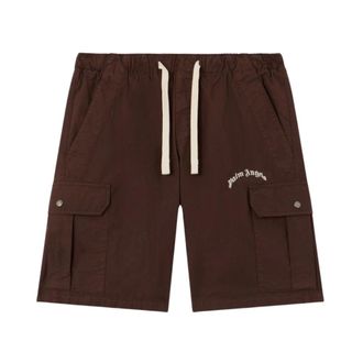 Palm Angels Homme, Shorts, Brun, Taille: XL Bermuda Cargo Shorts