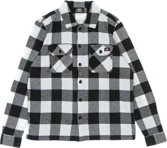 Dickies Schwarzes Flanell Langarmhemd Damen - - Blouses & Shirts - Damen - Schwarzk - M