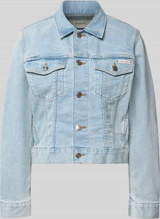 Calvin Klein Jeans Relaxed Fit Jeansjacke aus reiner Baumwolle