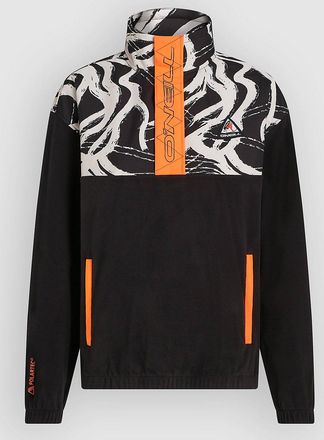 O'Neill FwcPlay Polartec Half-Zip Fleece Pullover white snowtracks