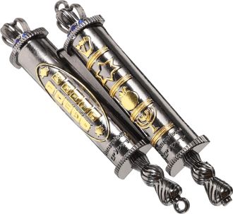 Lurrose Vintage Türpfosten Aus Metall Religiöses Türpfosten-dekor Mit Glatter Oberfläche Türrahmen Segnung Für Zuhause Und Büro Retro Judaica Amulett