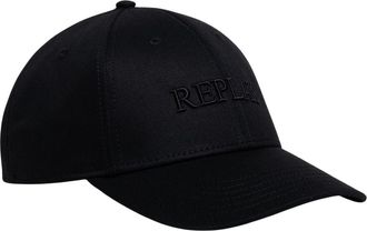 Replay Unisex AX4161 Baseballkappe, 998 TOTAL Black, One Size