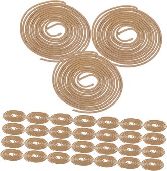 Pretyzoom Natürliche Räucherspirale Sandelholz Aromatherapie Indoor Räucherwerk Für Frische Luft Und Geruchshemmende Entspannung Im Wohn Arbeitsbereich