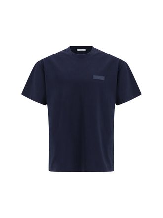 Givenchy Mens Cotton T-Shirt Dark Navy T-Shirts And Polos