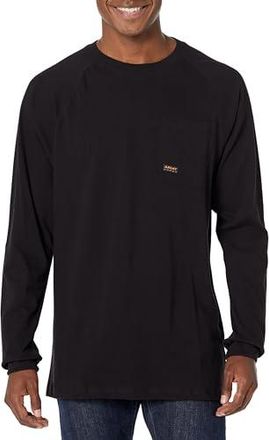 Ariat T- Shirt Rebar en Coton r&eacute;sistant Chemise, Noir, S Homme
