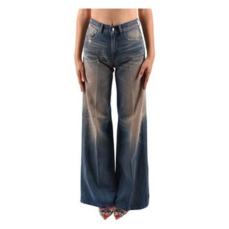 Diesel 1978 D-Akemi Wide Jeans - - Jeans - Damen - Blau - W30