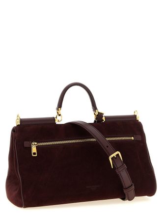 Dolce & Gabbana My Sicily Top Handle Bag - Burgundy