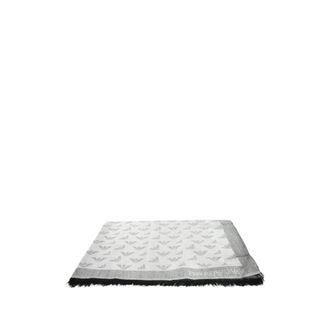 Emporio Armani Allover Logo Schal - - Accessories - Damen - Grau - ONE SIZE