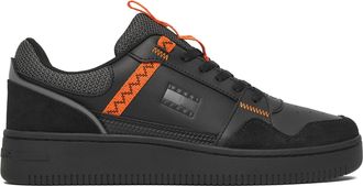 Tommy Jeans Sneakers Tommy Jeans Tjm Retro Basket EM0EM01657 Schwarz