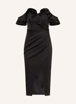 Lipsy Cocktailkleid Mit Volants schwarz