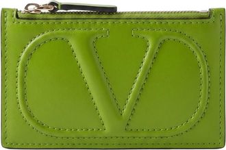 Valentino Garavani VLogo Signature Kartenetui - - Accessories - unisex - Gr&uuml;n - ONE SIZE