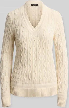Lauren Ralph Lauren Regular Fit Pullover aus Baumwoll-Mix mit Logo-Stitching