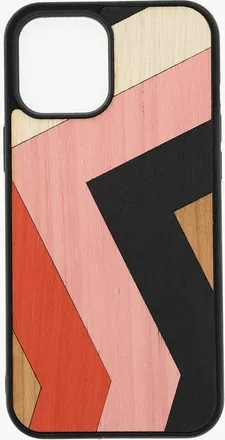 Wood'd Wooden SUNSET Iphone 12 PRO MAX Hard Case size Unica