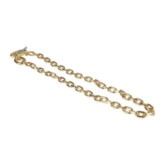 Paco Rabanne Goldene Halskette mit &uuml;bergro&szlig;em Anh&auml;nger - - Accessories - Damen - Gelb - ONE SIZE