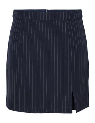 Pieces Pcbozzy Slit Skirt Pinstripe Noos Bc