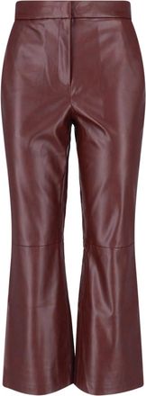 Calvin Klein Faux Leather Trousers