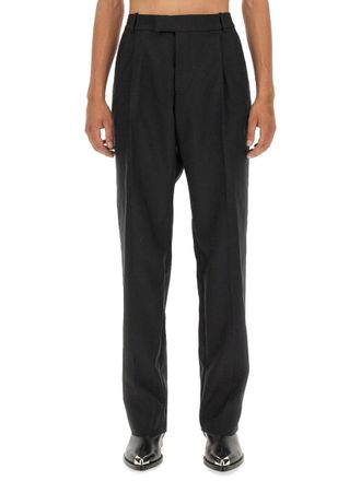 Alexander McQueen Wool Trousers - Black