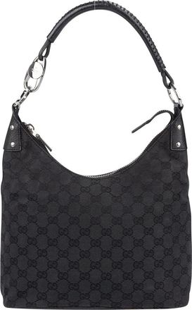 Gucci Crossbody Bags - Gucci GG Monogram Shoulder Bag - Gr. unisize - in Schwarz - für Damen