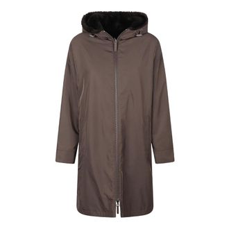 Yves Salomon Parka 93cm - - Coats - Damen - Braun - M