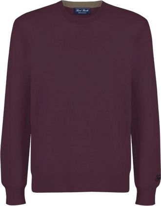 MC2 Saint Barth Rundhals-Strickware - - Knitwear - Herren - Lila - L