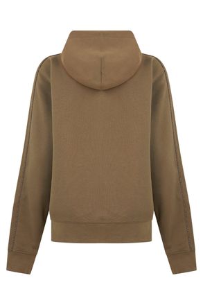 Burberry Mens Hoodie Finch Brown Cotton Jumpers Sweater