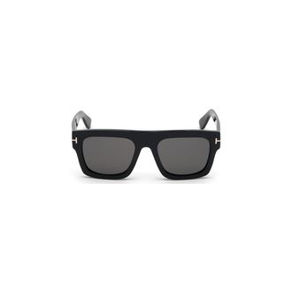 Tom Ford FT0711 FAUSTO Lunettes de soleil, Noir/Fum&eacute;e, 53 mm