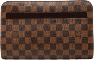 Louis Vuitton Pre-owned Saint Paul Clutch - Femme - Pre-owned - Brun - Taille: ONE Size