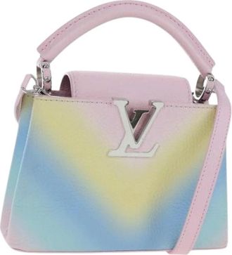 Louis Vuitton Sac &agrave; main mini Capucines Pre-owned - Femme - Pre-owned - Multicolore - Taille: ONE Size