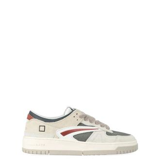 D.A.T.E. D.a.t.e., Homme, Chaussures, Beige, Taille: 45 EU Torneo Pop Baskets