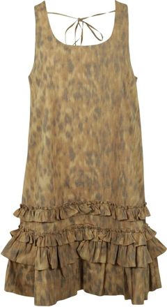 Ganni Femme, Robes, Brun, Taille: 38 FR Summer Robes