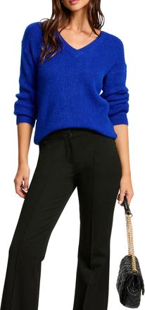 Morgan Damen 242-matild3 Pullover, blau (bleu Electrique), Medium