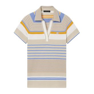 Lacoste Femme, Tops, Multicolore, Taille: 40 FR NAT Polo Plage