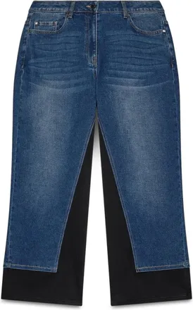 Fiorella Rubino Damen, Jeans, Blau, 3XLGr&ouml;&szlig;e