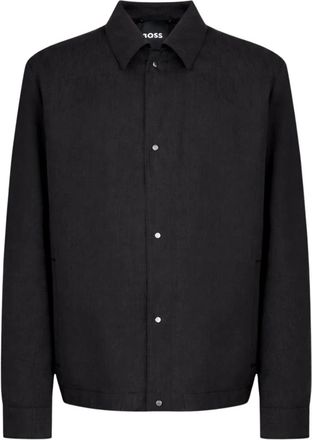 HUGO BOSS Homme, Vestes, Noir, Taille: S Bomber Vestes