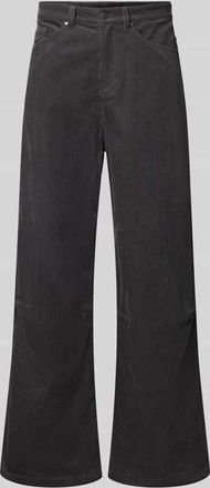 Karl Kani Baggy Fit Cordhose aus reiner Baumwolle mit Label-Stitching