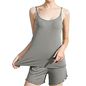 Generic Débardeurs surdimensionnés sans manches pour femme 2026 Grande taille avec poitrine de porter des sous-vêtements pour femmes enceintes Vêtements dalla