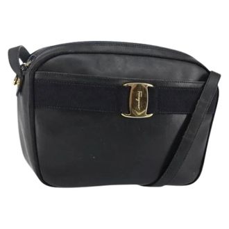 Ferragamo Pre-owned Ledertasche - - Pre-owned - Damen - Schwarzk - ONE SIZE