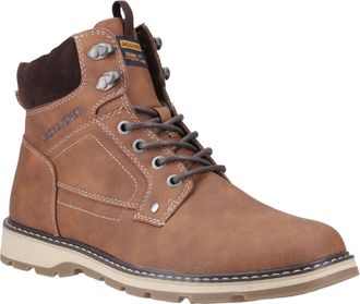 Jack & Jones Herren Jfwstratford Pu Boot Stiefel, Cognac,41 EU
