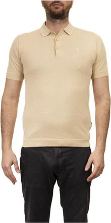 Refrigue Polo Tricot - Homme - Tops - Beige - Taille: L