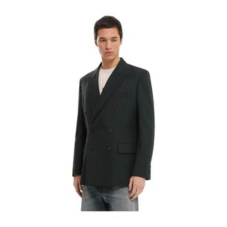 1989 STUDIO 1989 Studio, Homme, Vestes, Vert, Taille: XL Blazer Crois&eacute;