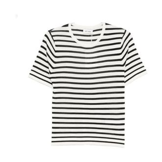 Soft Goat Gestreiftes Strick-T-Shirt - - Tops - Damen - Mehrfarbig - XS