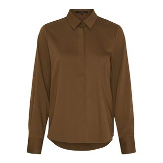 BTF-CPH Btfcph - Ada Bamboo Shirt - Femme - Blouses et Chemises - Brun - Taille: 40 FR