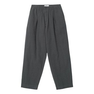 Universal Works Pantalon Liverpool Oxford - Homme - Pantalons - Gris - Taille: W36