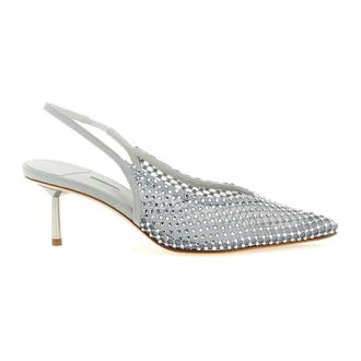 Le Silla Femme, Chaussures, Gris, Taille: 37 1/2 EU Gilda Slingback