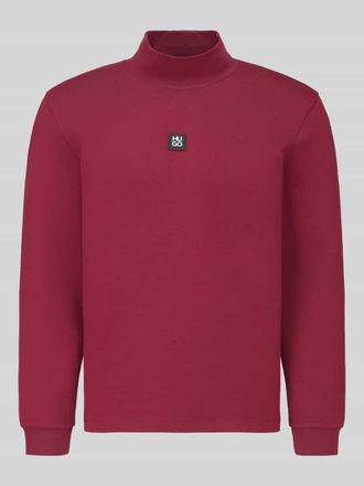 HUGO BOSS Sweatshirt mit Logo-Patch Modell Derytur