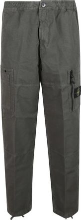 Stone Island Homme, Pantalons, Gris, Taille: W33 Pantalon droit