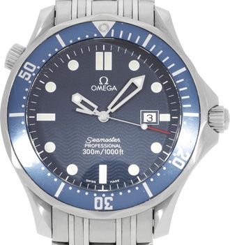 Omega Uhren - Seamaster - Gr. unisize - in Blau - f&uuml;r Damen