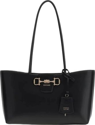 Guess Femme, Sacs, Noir, Taille: ONE Size Shopper Tote Bag