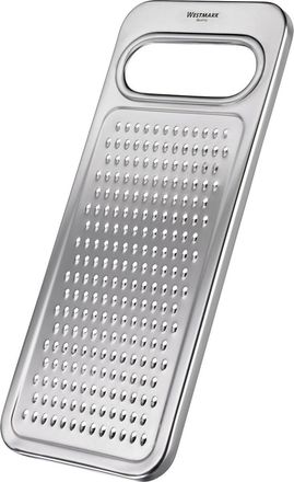 Westmark Gemüse- und Rohkostreibe, Fein, Rostfreier Edelstahl, Steel, Silber, 10042270