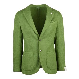 L.B.M. 1911 Boucl&egrave; Jacke - - Jackets - Herren - Gr&uuml;n - L